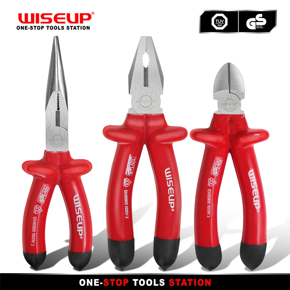WISEUP-Universal-Pliers-Multifunctional-Tool-Round-Nose-Pliers-Cable-Cutting-Knife-Long-Nose ...