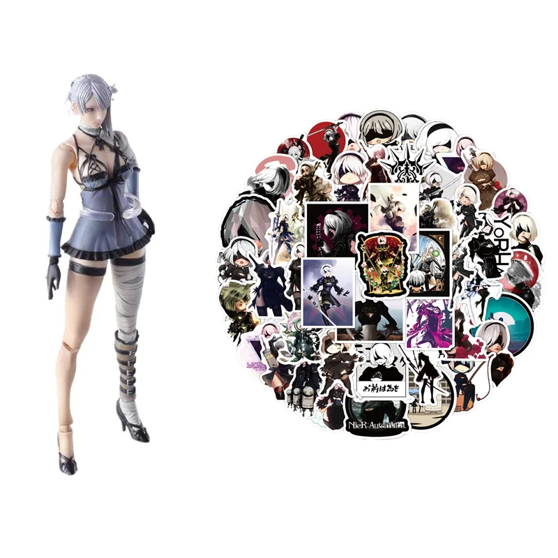 Action 14cm Anime NieR Automata Hunter Kaine Figure Doll Toys for Kid ...