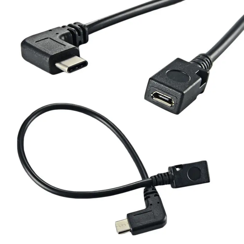 Type C USB Male to Mini USB 5pin Female Charging Data Cable Cord ...