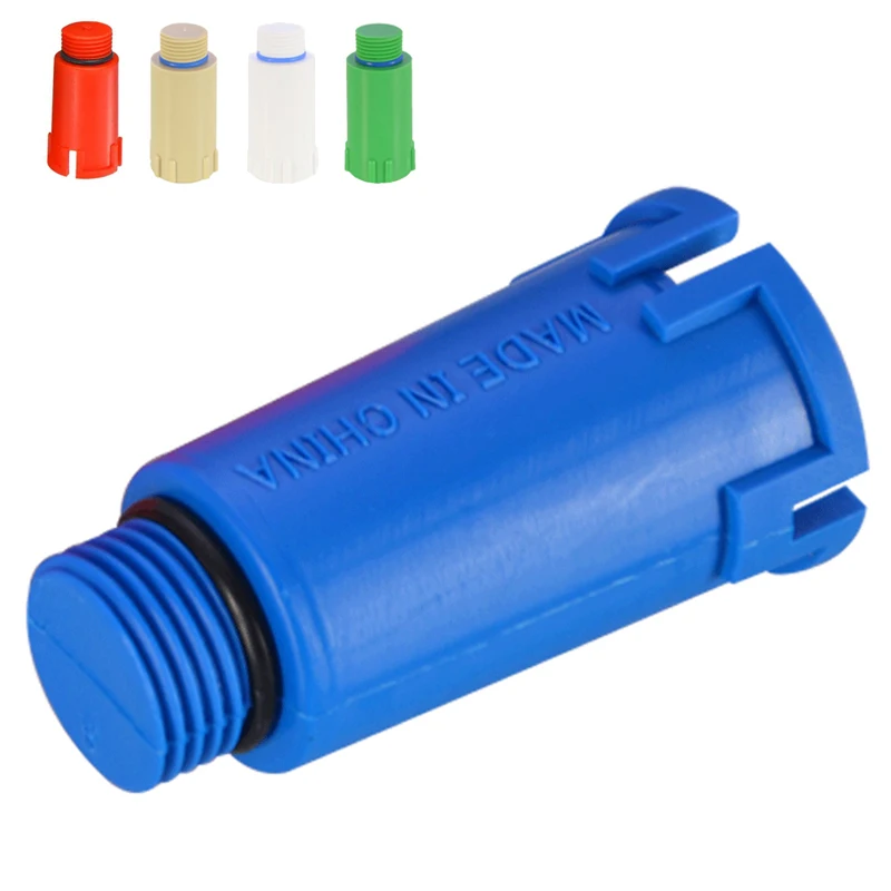 Generic 1/2" Male Plug Lengthen Ppr Cap 5-Color Pressurization Sper ...
