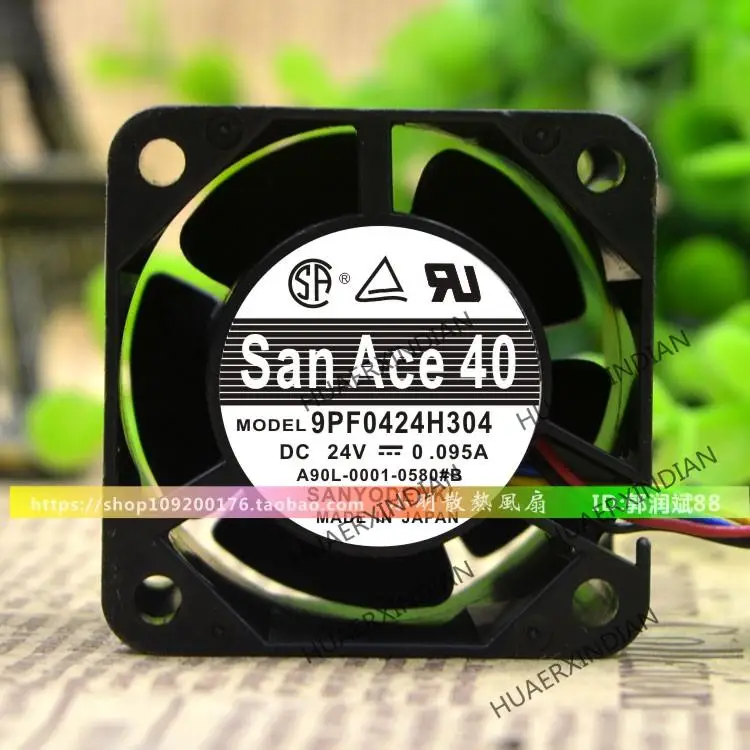New-A90L-0001-0580-B-9PF0424H304-24V-0-095A-4CM-Cooling-Fan-Assembly ...