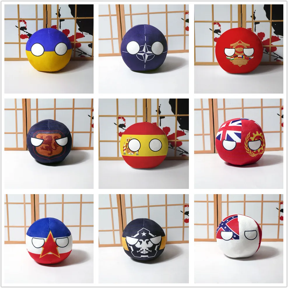 Polandball-Plush-Doll-Spain-Ukraine-Yugoslavia-NATO-Cuba-Hellenic ...