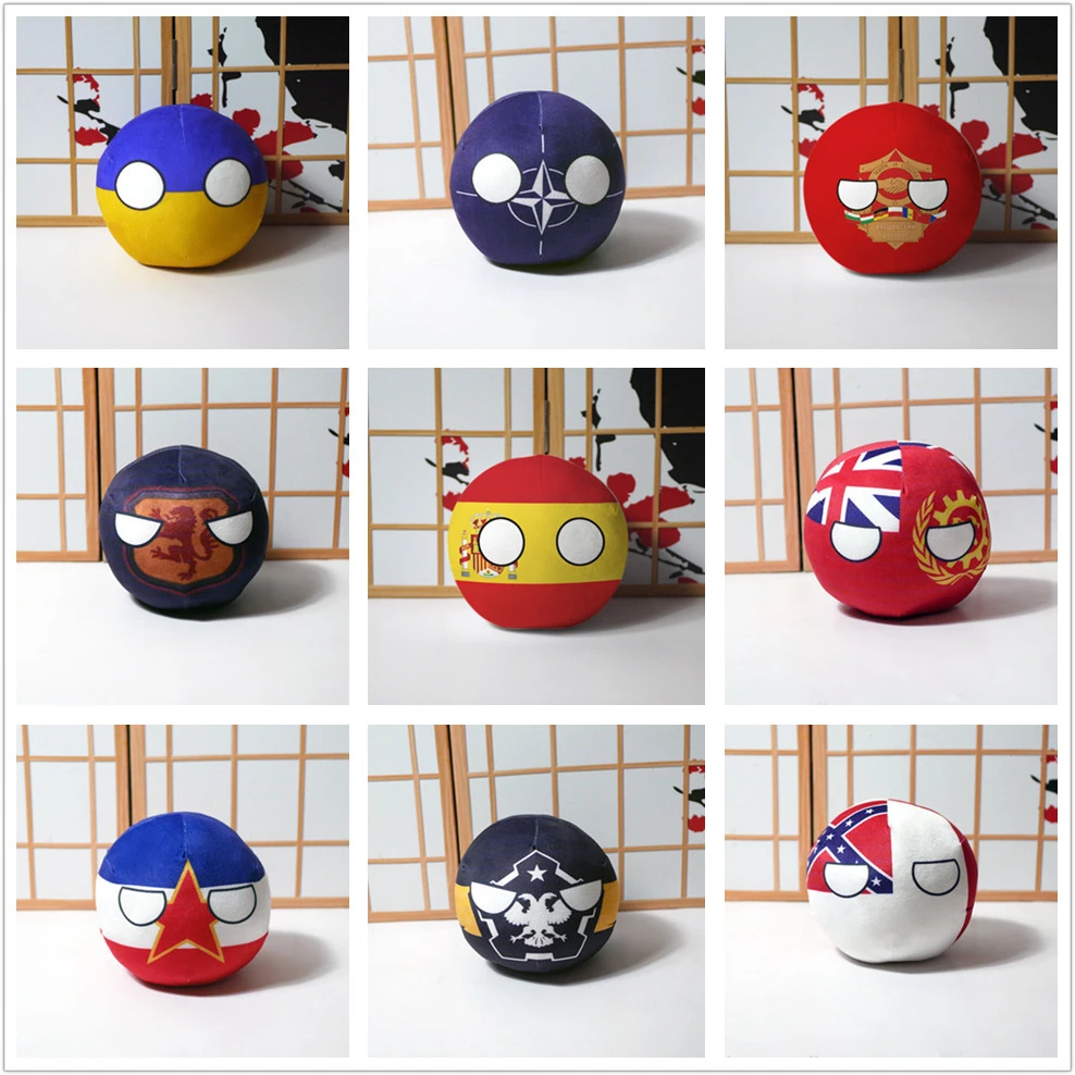 Polandball Countryball Toy | Stuffed Pillow Toy Pendant | Countryballs ...