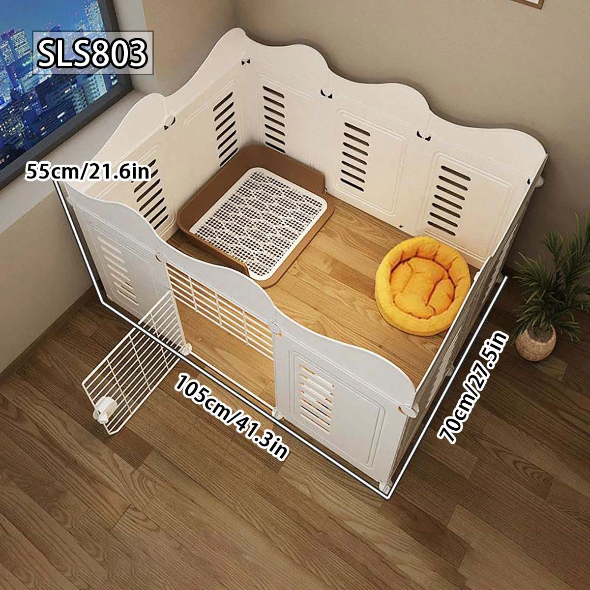 diy-small-pet-cage-splice-fence-combination-indoor-pet-cage-villa-nest ...