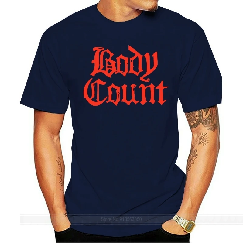Body-Count-T-Shirt-Black-Logo-Hip-Hop-Heavy-Metal-Hardcore-born-dead ...