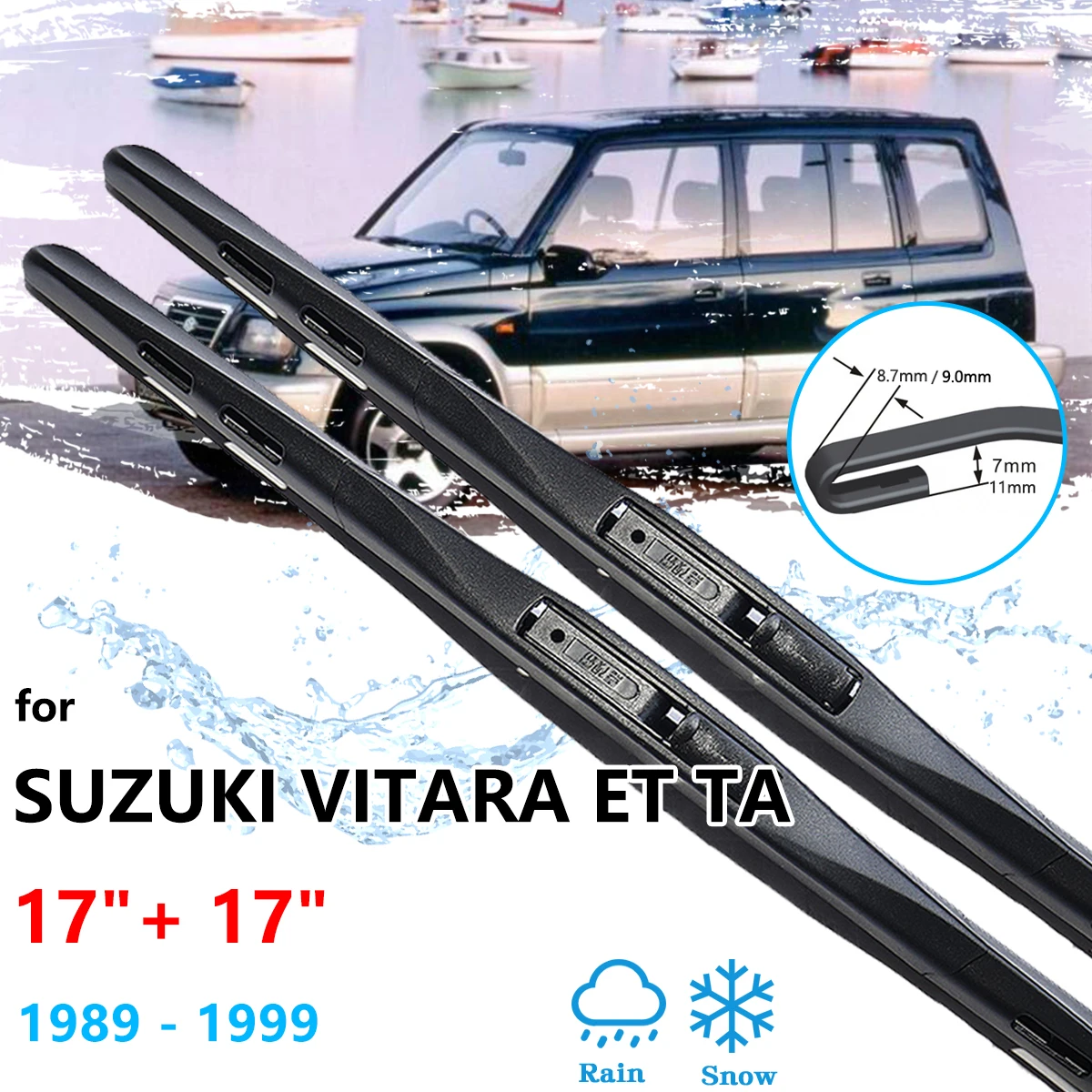 For-Suzuki-Vitara-ET-TA-Santana-300-350-1989-1999-Car-Front-Wiper ...