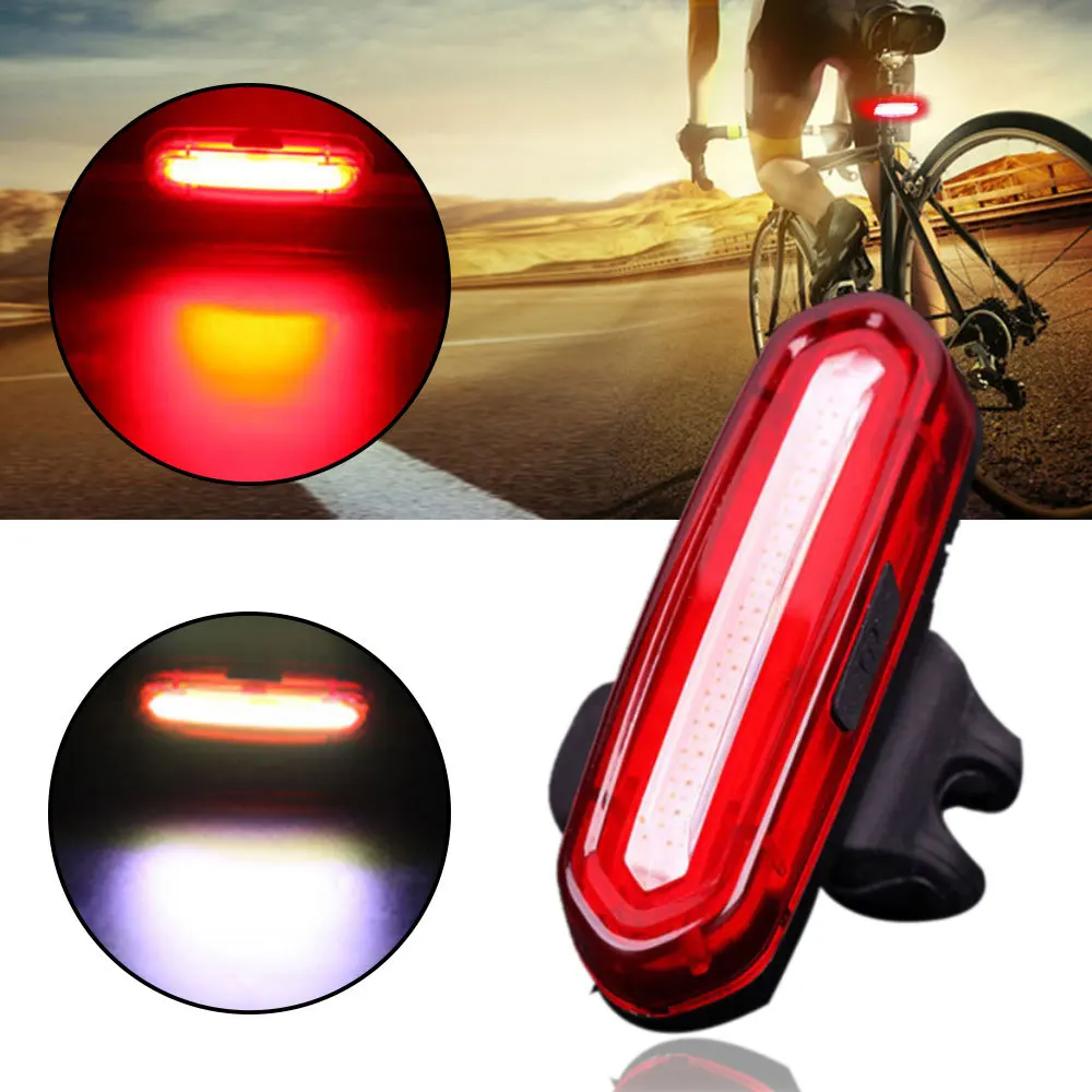 Rechargeable-COB-LED-USB-Mountain-Bike-Tail-Light-Taillight-MTB-Safety ...