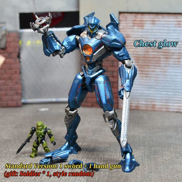 Hot 20CM Pacific Rim Mecha Model Striker Eureka Gipsy Danger Mech ...
