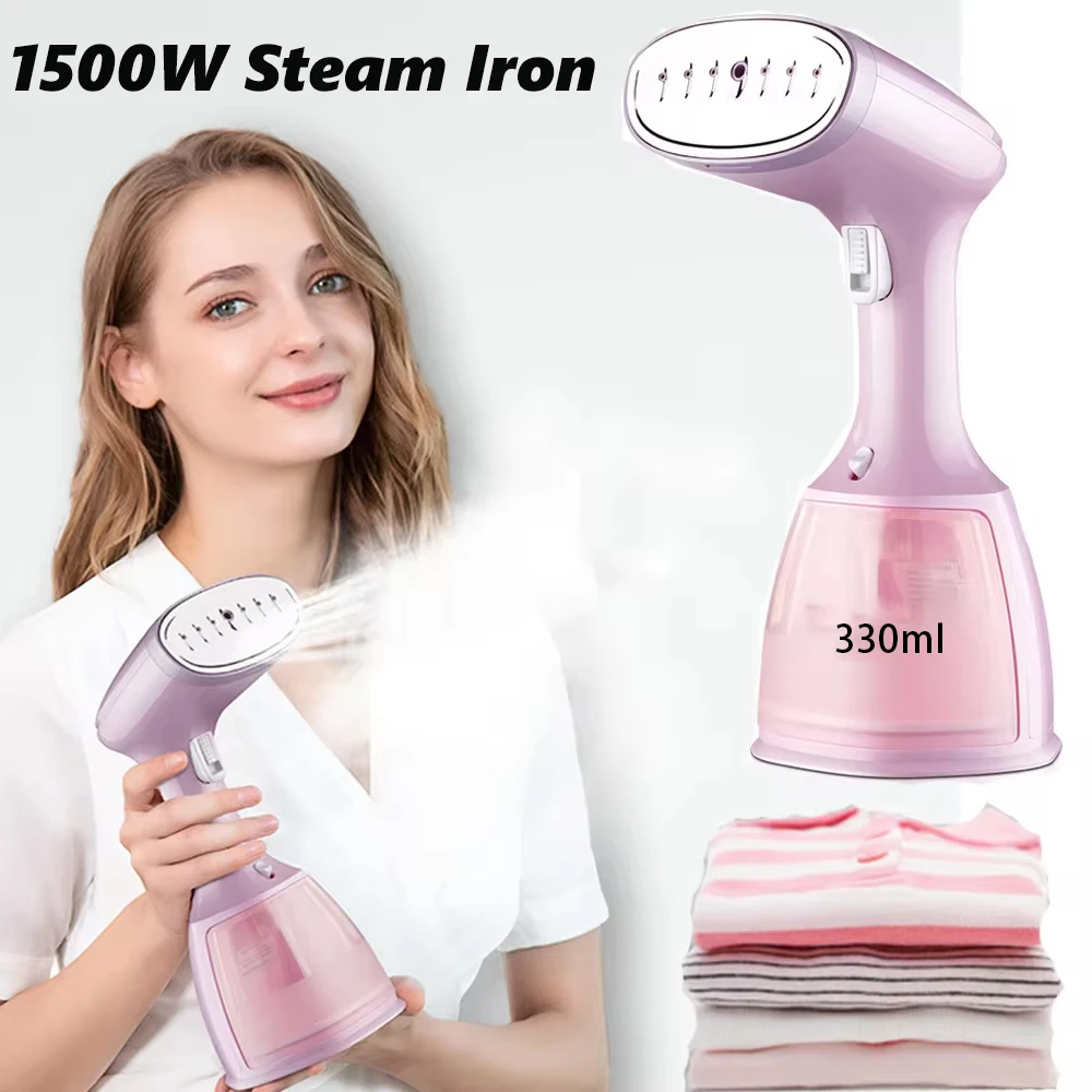 1500W-Handheld-Garment-Steamer-For-Clothes-330ml-Portable-Household ...