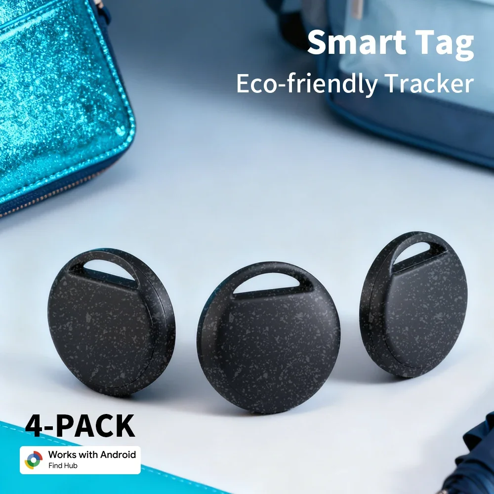 4-Pack Smart Tag Eco-Friendly Anti-Lost Device For Andriod Google's ...