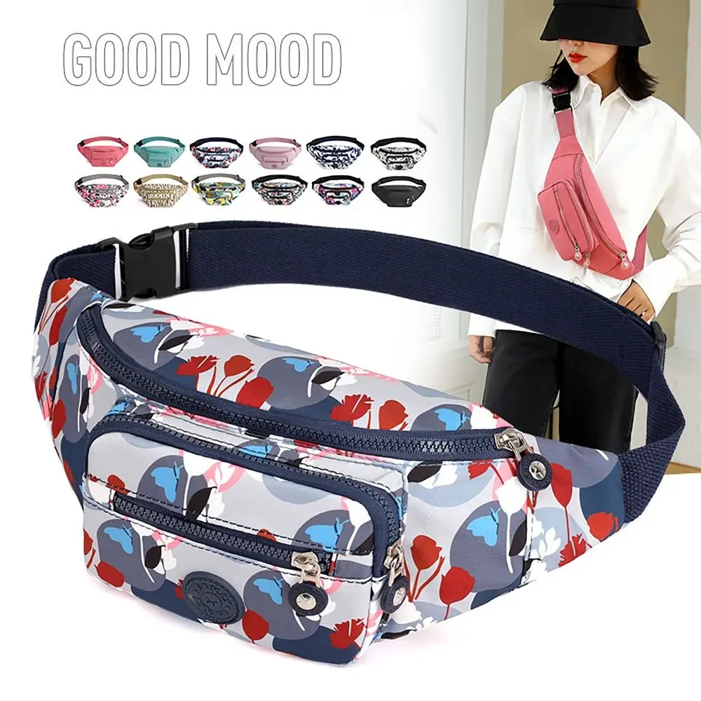 Multiple-Color-Fanny-Pack-Belt-Bag-Waist-Bag-Single-Adjustable-Strap ...