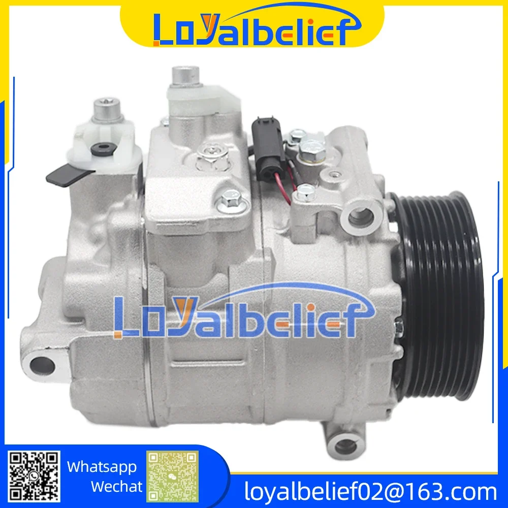AC-Compressor-For-Mercedes-E200-E200k-W211-A0012302611-A0002309711 ...