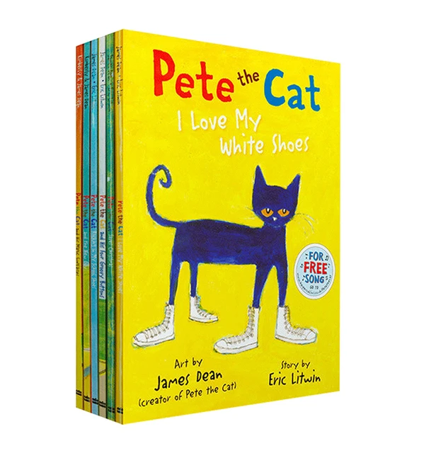 Pete The Cat I Love My White Shoes Book