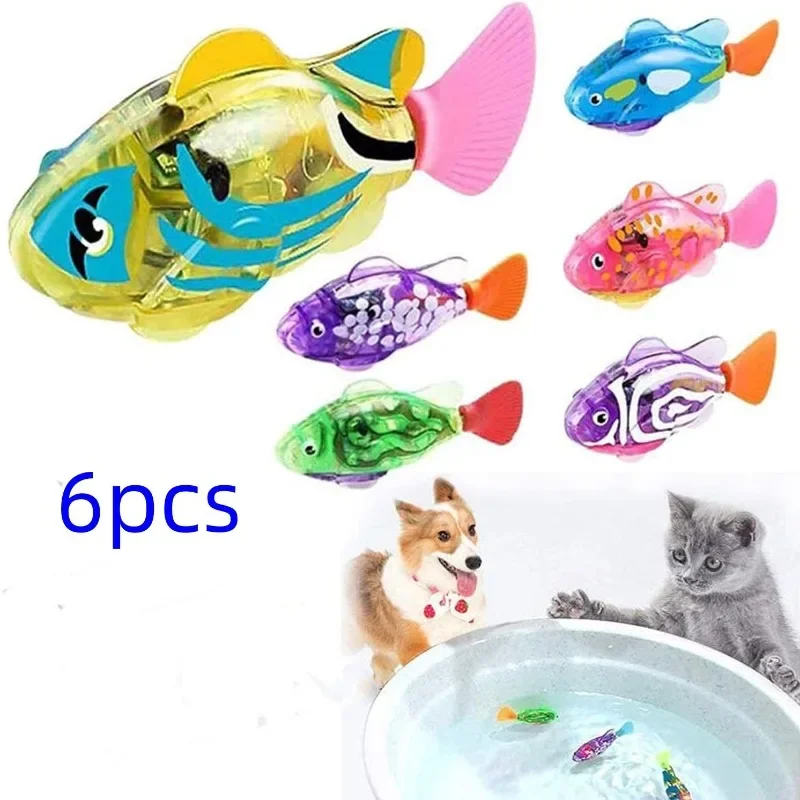 Cat-Interactive-Electric-Fish-Toy-Water-for-Indoor-Play-Swimming-Robot ...