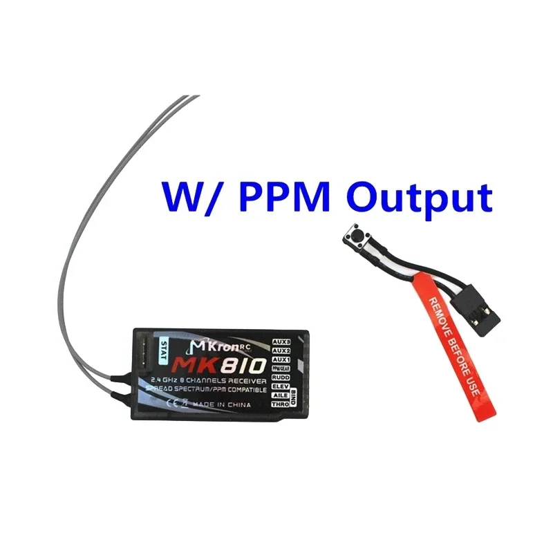 Spektrum-DSMX-Receiver-MK810-AR8000-2-4GHz-8CH-RC-RX-DSM2-Receptor-PPM ...