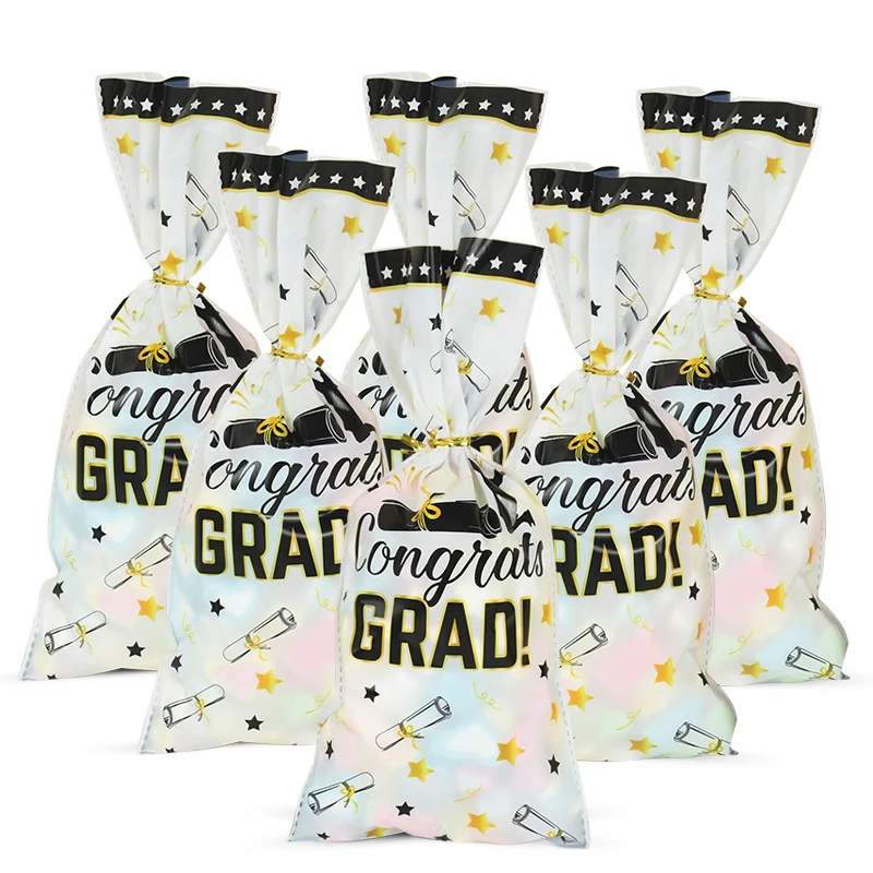 25pcs-Graduation-Congratulation-Gift-Bags-Diy-Candy-Cookies-Packaging ...