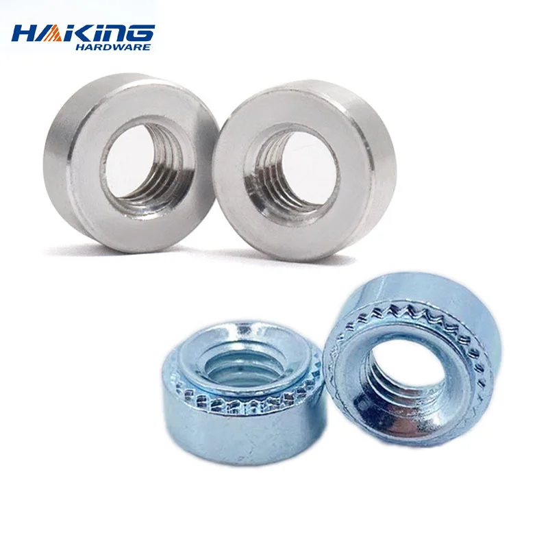 5-30pcs-Self-Clinching-Nut-304-Stainless-Steel-Galvanized-Swage-Nut-M3 ...