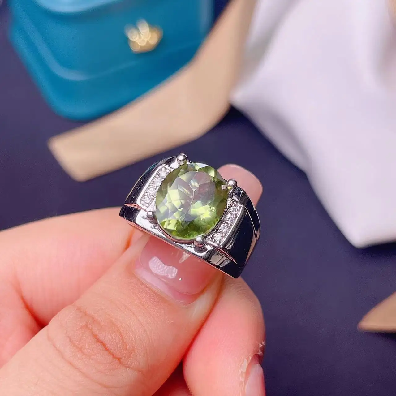 Peridot Jewelry For Men