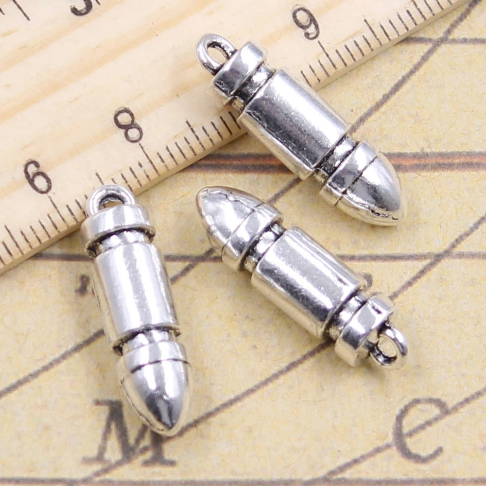 5pcs-Charms-War-Bullet-Cartridge-25x7x7mm-Tibetan-Silver-Color-Pendants ...