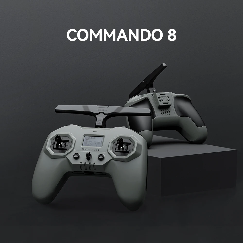 iFlight Commando 8 Radio Transmitter ELRS 915MHz RF 1W / 2.4G ELRS 500mW remote control for FPV