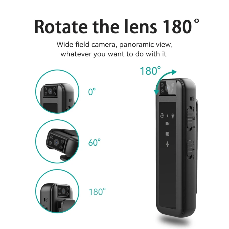 HD 1080P night vision mini DV camera, invisible motion camera, portable ...