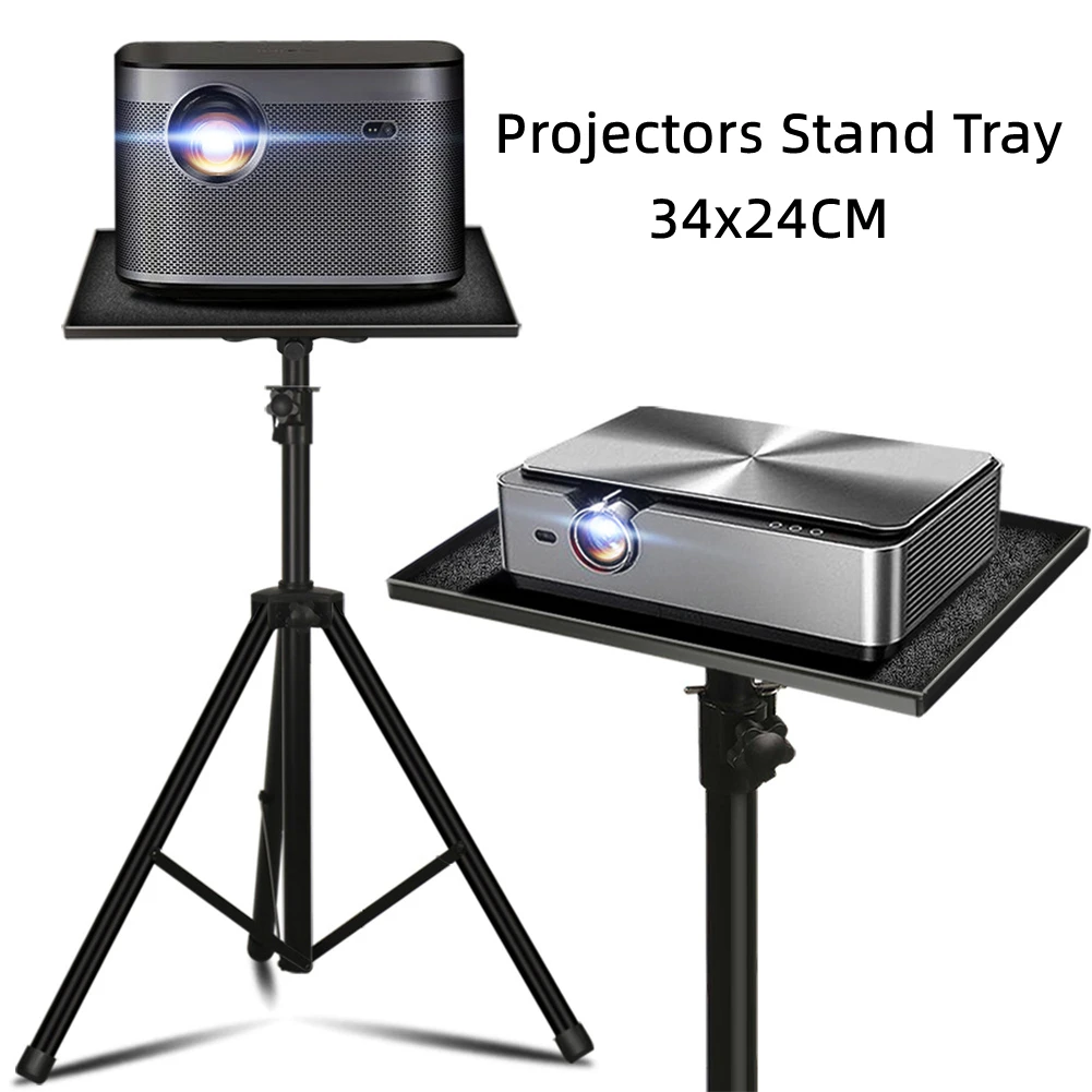 Tripod-Stand-Sound-Card-Projectors-Tray-Platform-Holder-1-4in-Adapter ...