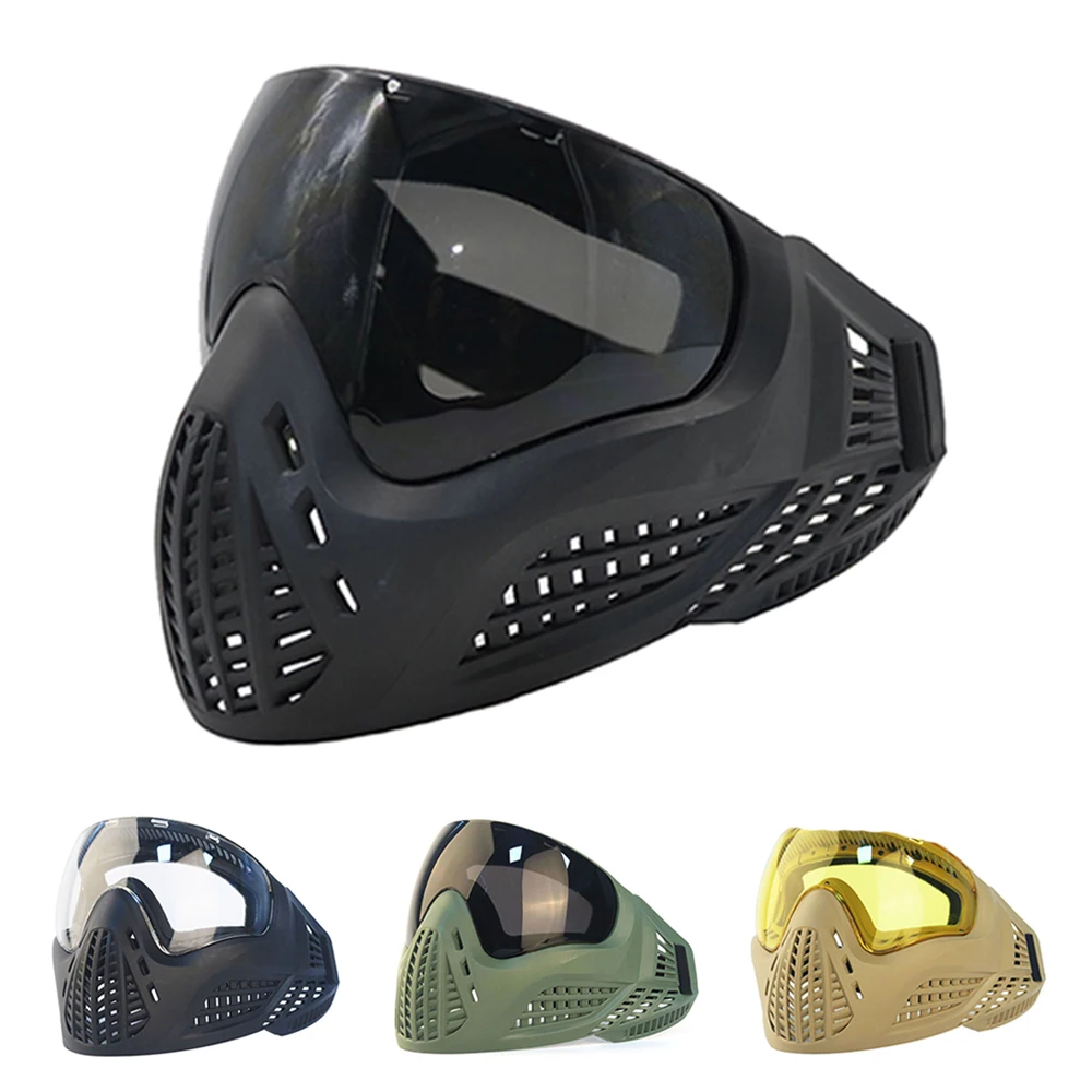 Military-Paintball-Full-Face-Mask-Tactical-Airsoft-Impact-Resistance ...