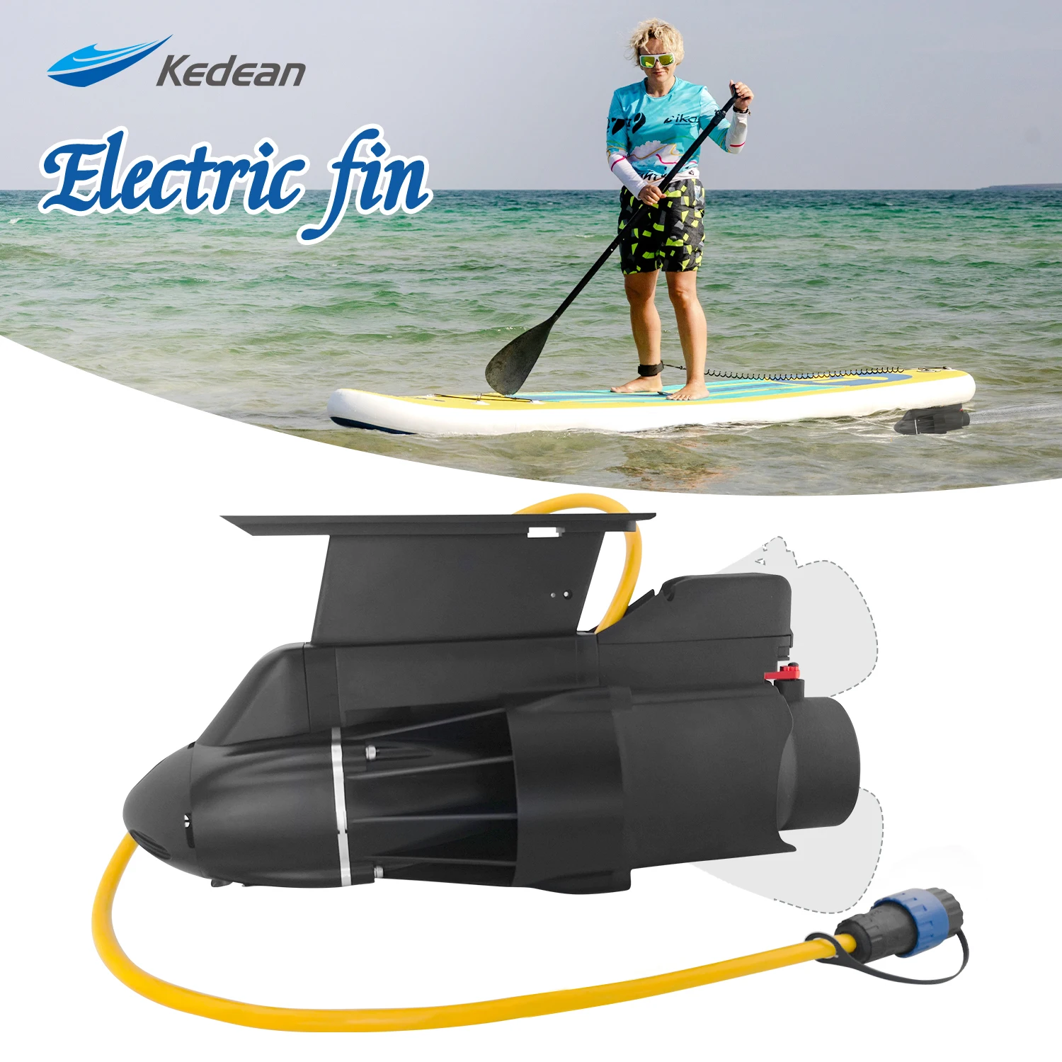 Directional Inflatable SUP Paddle Board Propeller Motor, Underwater ...