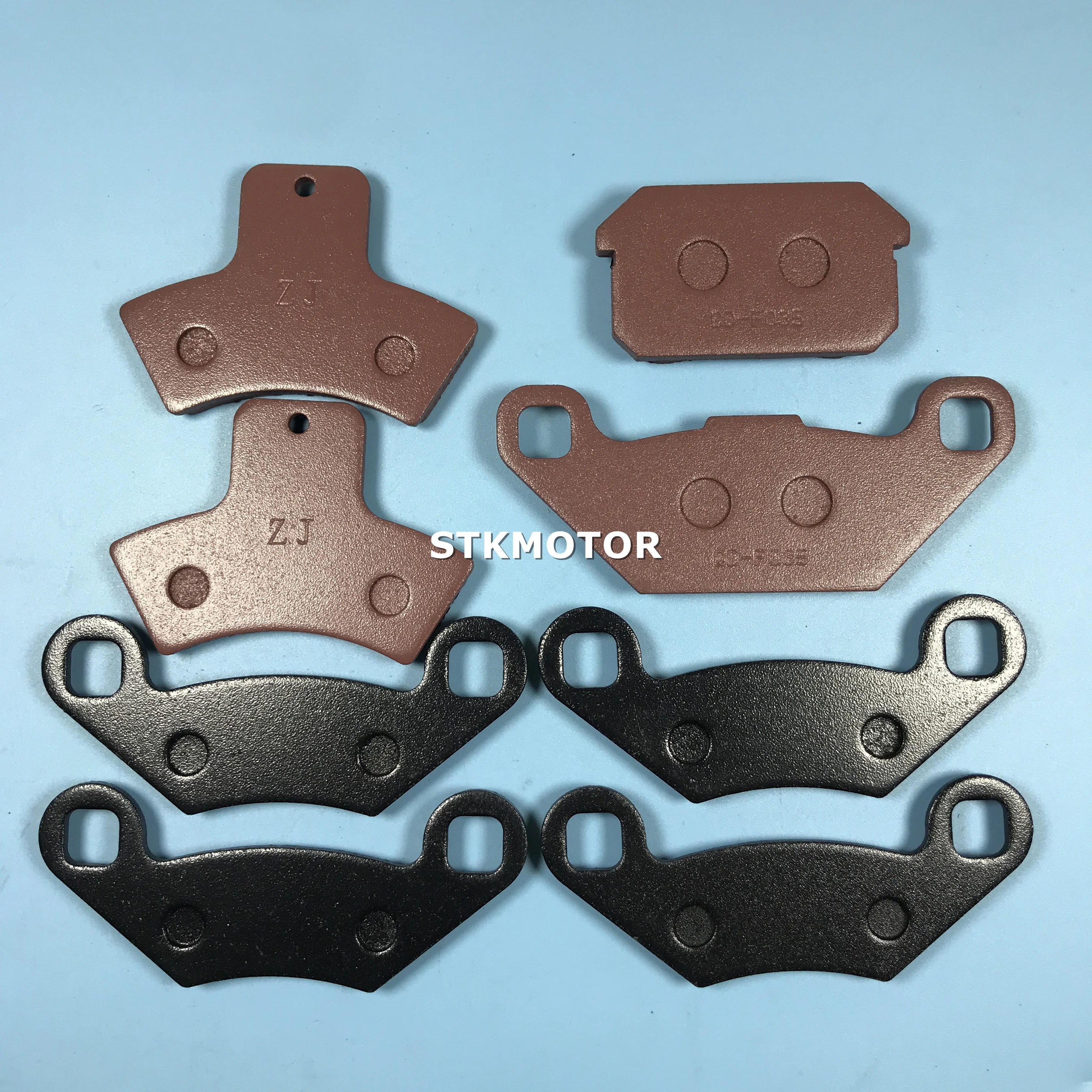 8PCS-Front-Rear-Brake-Pads-Linhai-250-300-250CC-300CC-ATV-UTV-Buggy ...