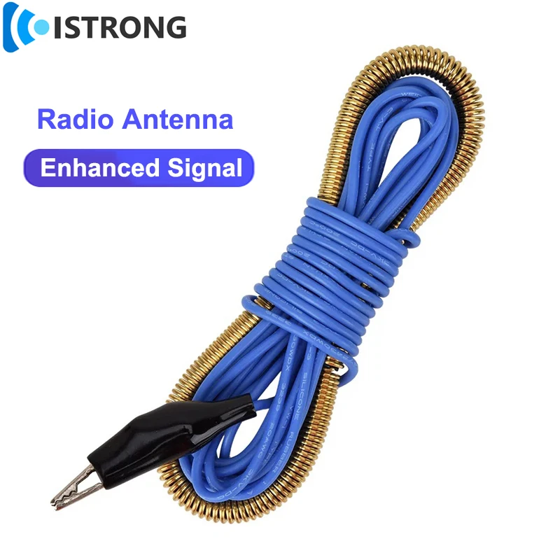 Shortwave FM Universal Soft Antenna Radio Signal Enhancement Antenna ...