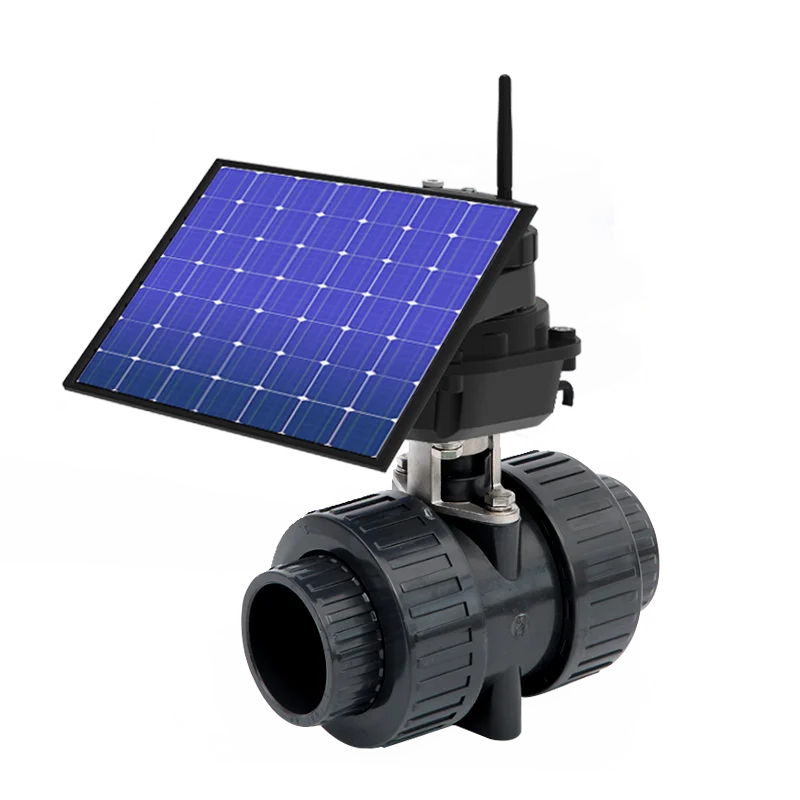2 Inch Solar Power GSM/LoRa Connected Smart Hydraulic Control Solenoid ...