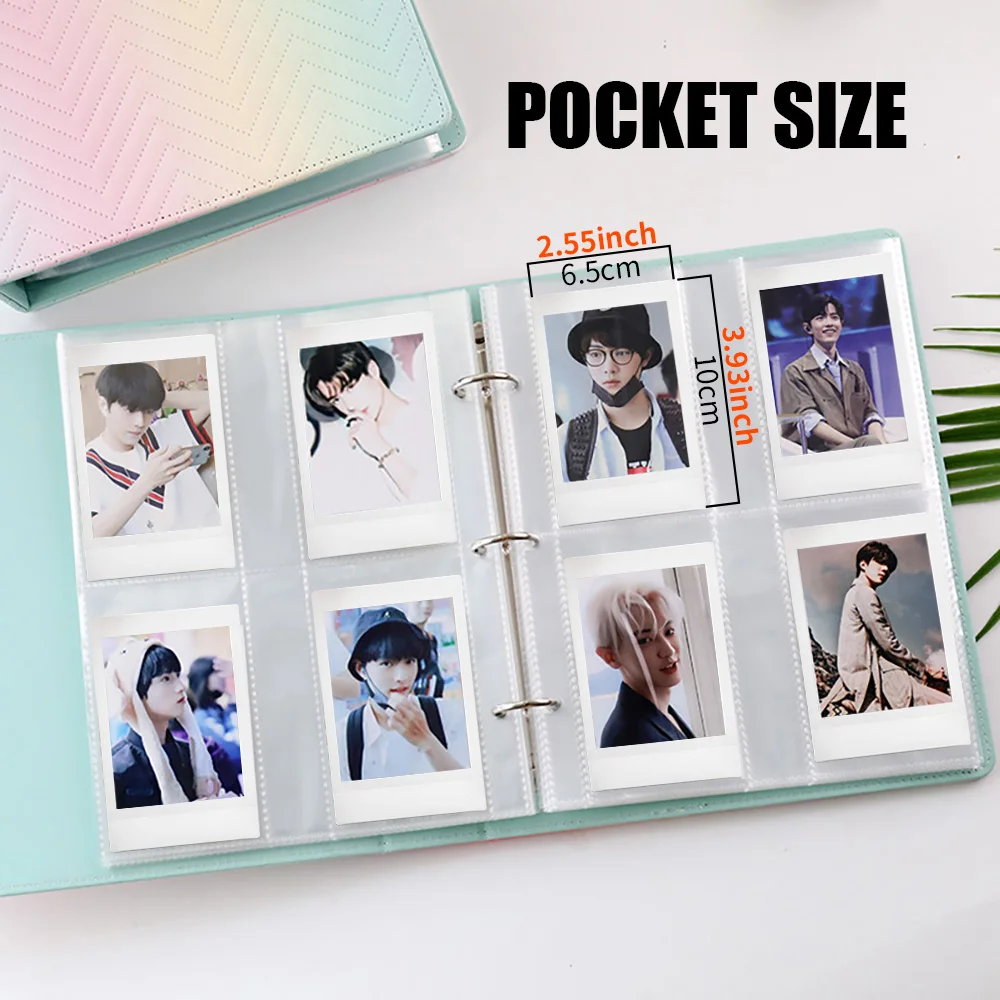 Modèles de vagues-Mini album photo instantané pour Fujifilm, étui photo ...