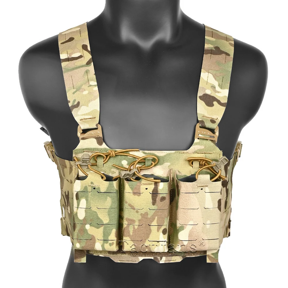 Tactical-Placard-Chest-Rig-Triple-Magazine-Pouch-MAG-Insert-Laser-Cut ...