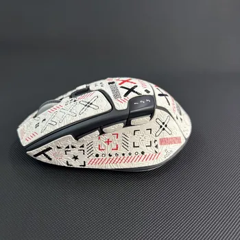 로지텍 M720 마우스 그립 테이프 스케이트 수제 스티커, 전문 미끄럼 방지 도마뱀 피부 빨아 땀 패드