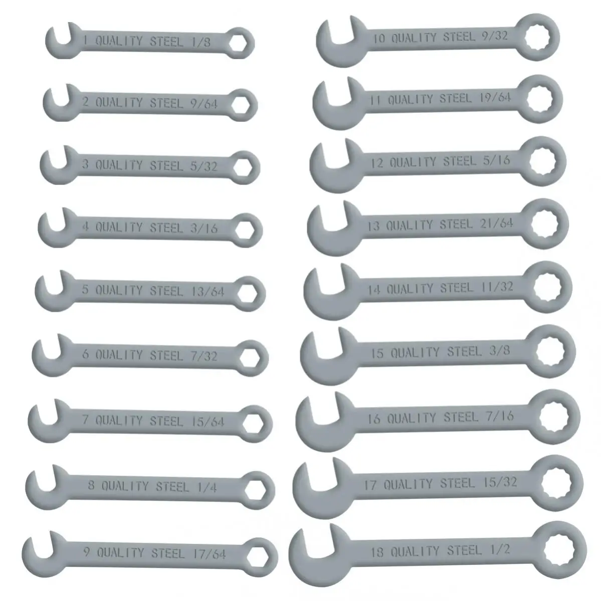 1-18mm-Mini-Box-Wrench-Set-18pcs-Dual-Purpose-Combination-Ratchet ...