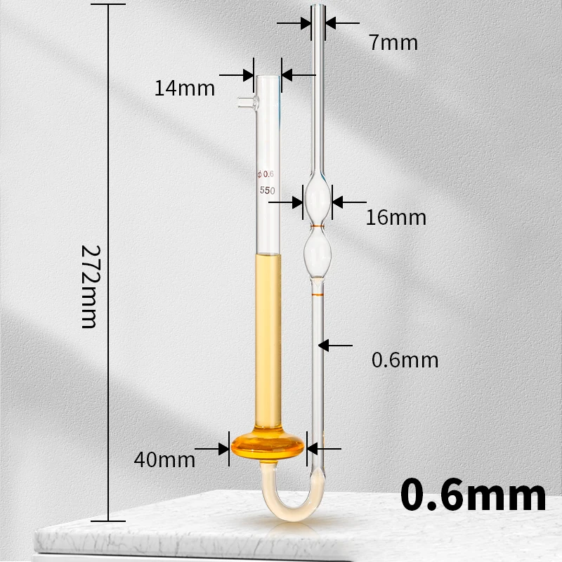 Glass Ping's Petroleum Movement Capillary Ping's Viscometer Laboratory ...