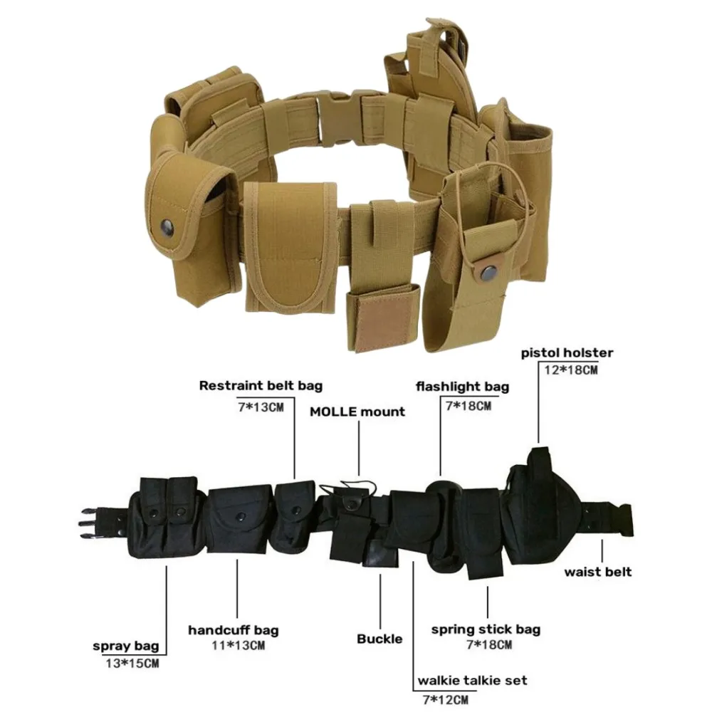 10-IN-1-Tactical-Multifunctional-Security-Belt-Outdoor-Tactical ...