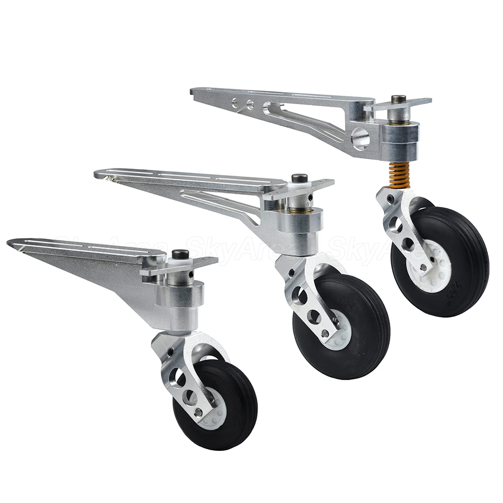 1-Set-CNC-Aluminium-Tail-Wheel-Landing-Gear-For-RC-Airplane-Gas-Engine ...