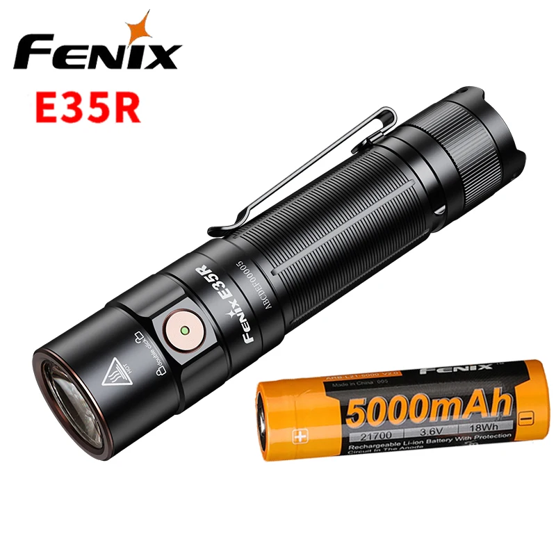 Fenix E35R 고성능 손전등, 3100 루멘, SST70 LED 토치, 업그레이드 마스터, 성능 향상 조명, 배터리 포함| | - AliExpress