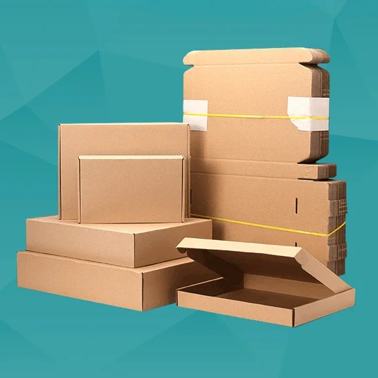 Caja-de-cart-n-plegable-de-tres-capas-embalaje-de-papel-corrugado-de ...