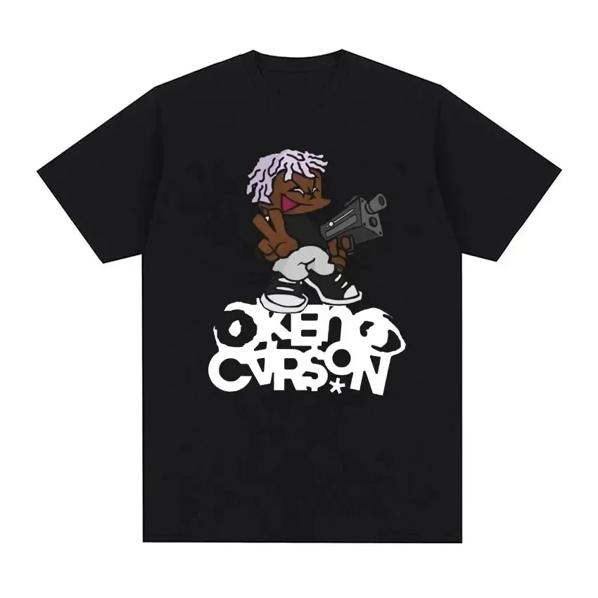 Limited-Ken-Carson-Teen-X-Rapper-T-Shirt-Male-Cotton-Oversized-T-shirt ...