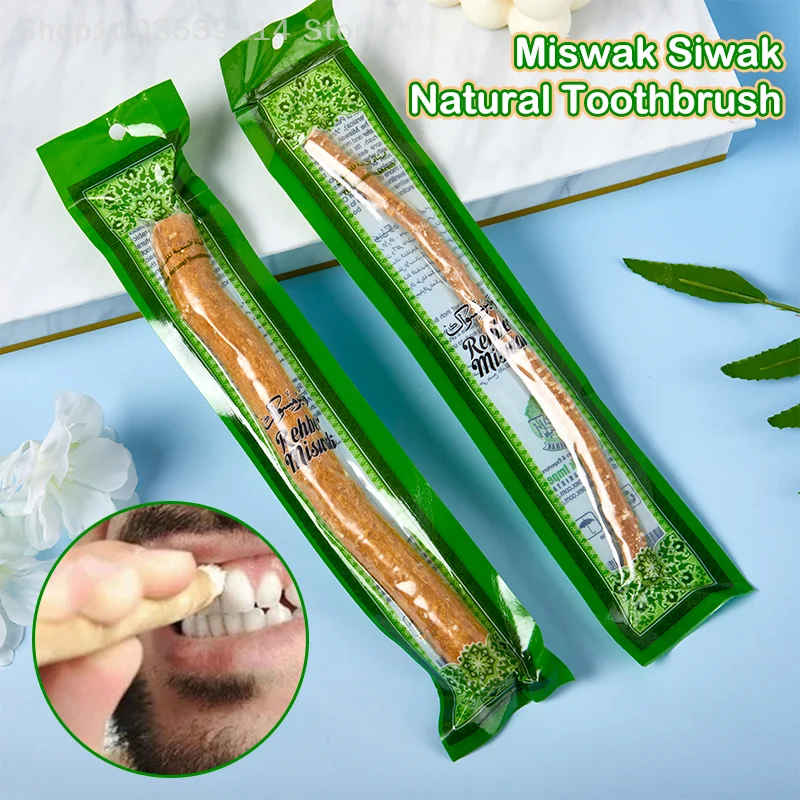 Portable-Miswak-Siwak-Natural-Toothbrush-Misvak-Whitener-Manual-Teeth ...