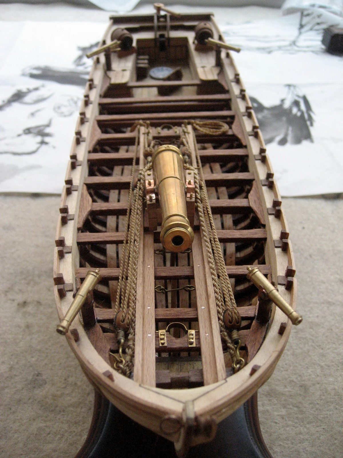 NIDALE-Model-Ancient-Ship-Model-Building-Kit-42FT-Armed-GUNBOAT-Model.jpg