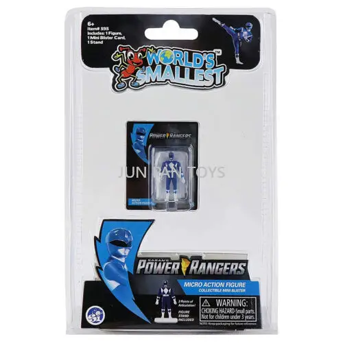 Figuras en miniatura de acción de los Power Rangers más pequeños del ...