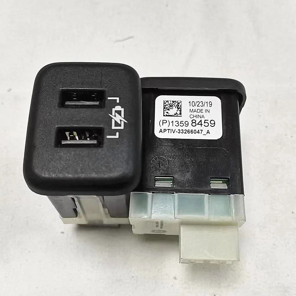 Car-Center-Console-Aux-USB-Port-Connector-Adaptor-13598459-For-GM-Regal ...