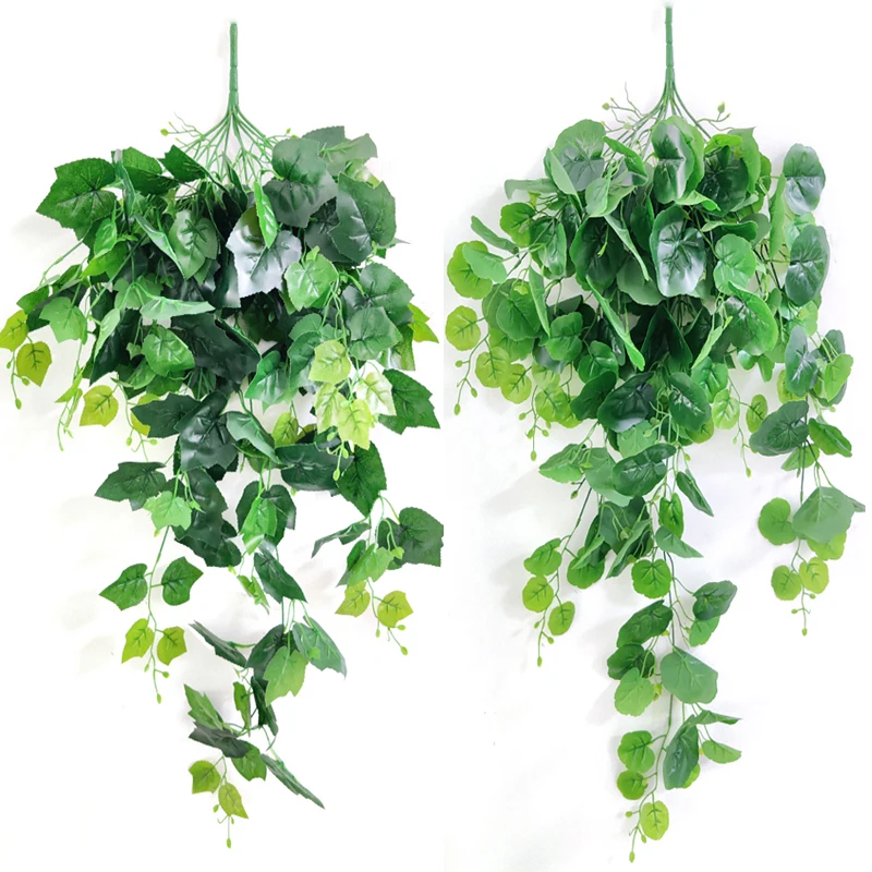 Enredadera de plantas artificiales grandes para colgar en la pared ...
