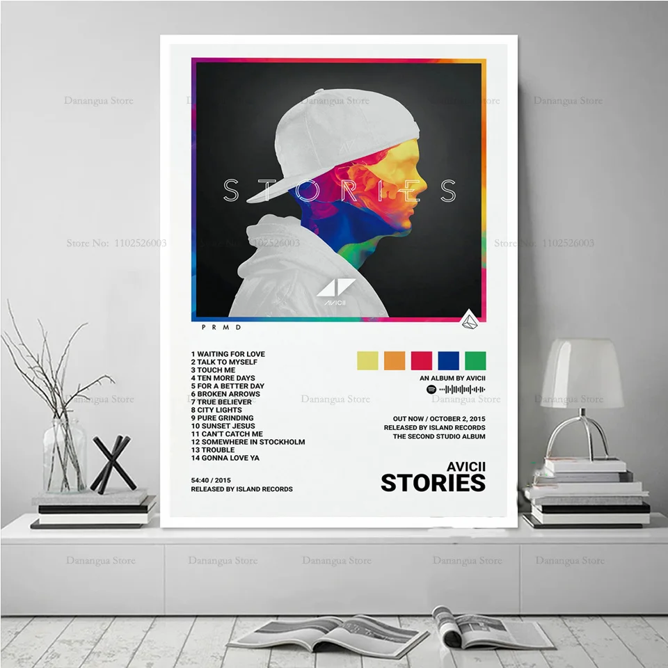 True Avicii Album Cover