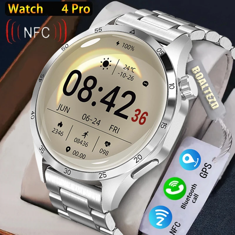 Voor-Huawei-Smart-Watch-4-Mannen-Horloge-4-Pro-Amoled-Hd-Screen ...