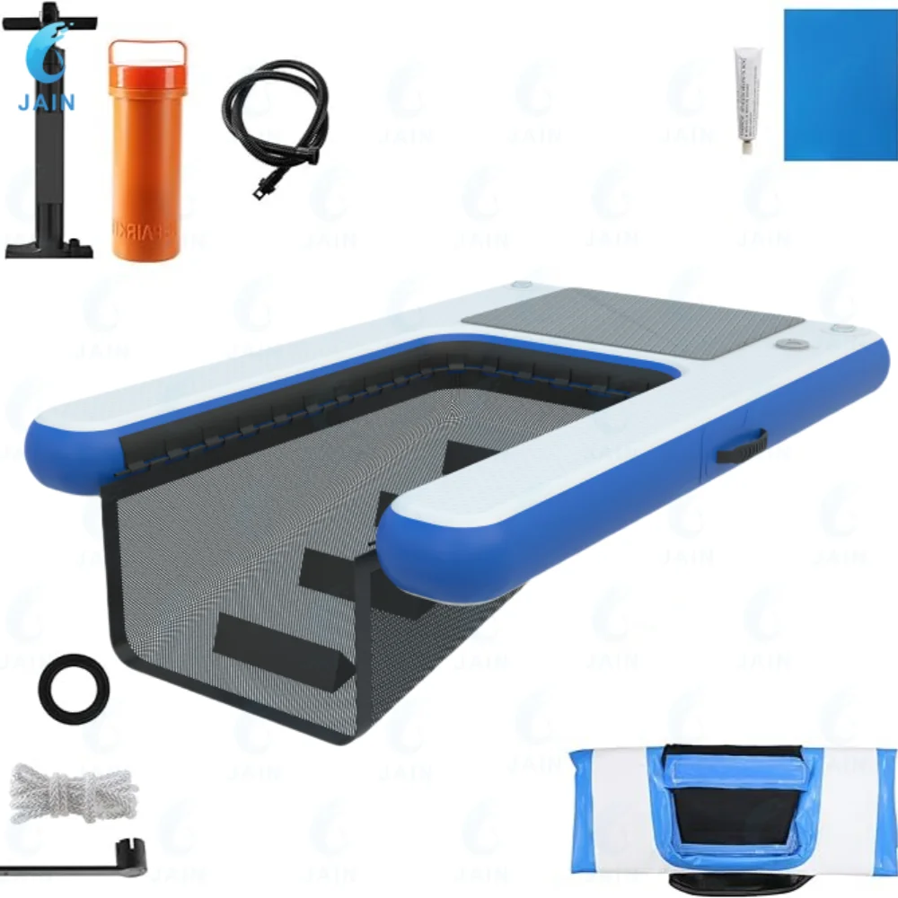 Inflatable-Pup-Plank-Dog-Ramp-Floating-Pet-Water-Float-Ladder-for-Boat ...