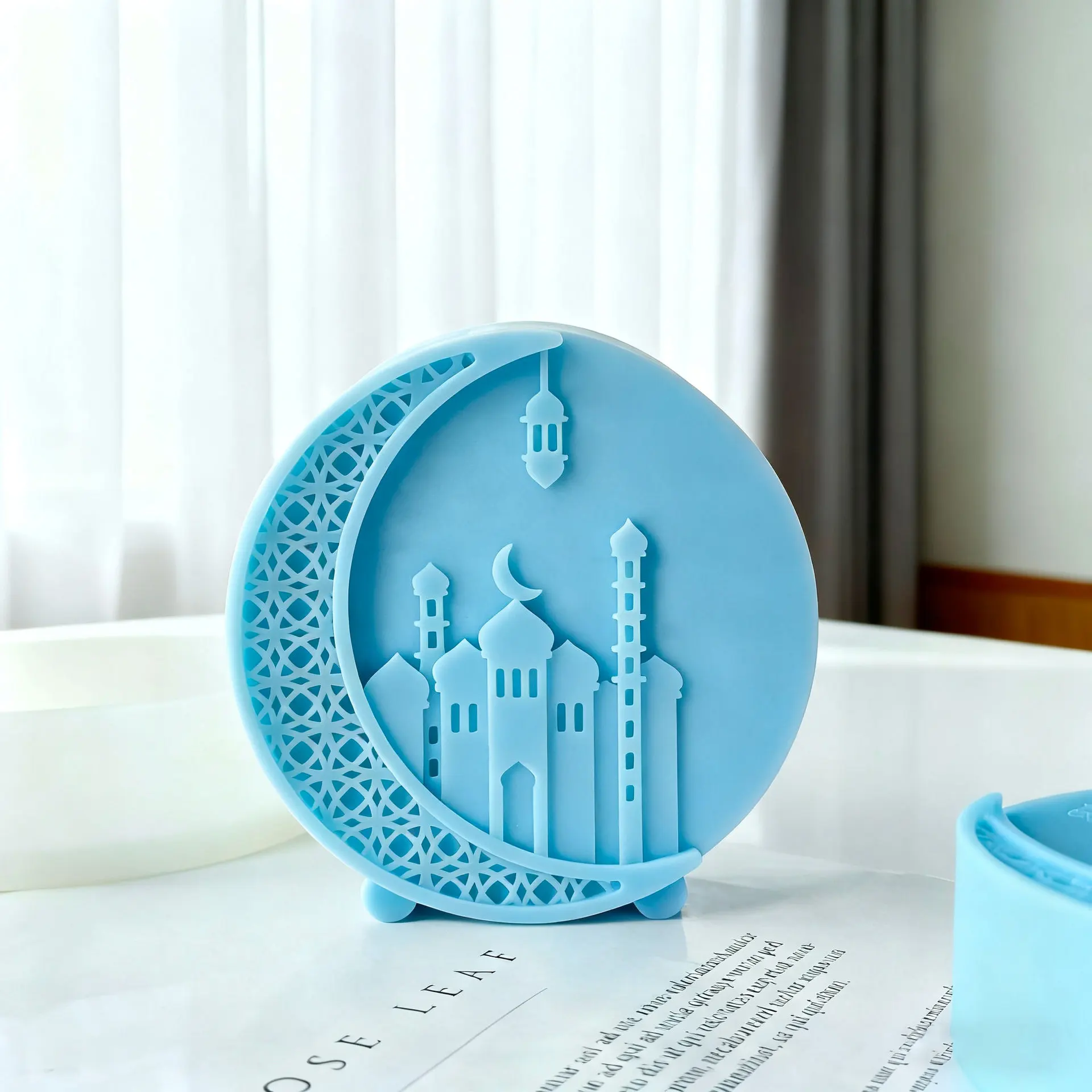 DIY Epoxy Resin Islam Building Ramadan Silicone Mold Handmade Aroma ...